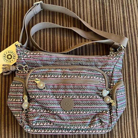 Kipling | Bags | Kipling Strapy Dots Shoulder Bag Nwt | Poshmark